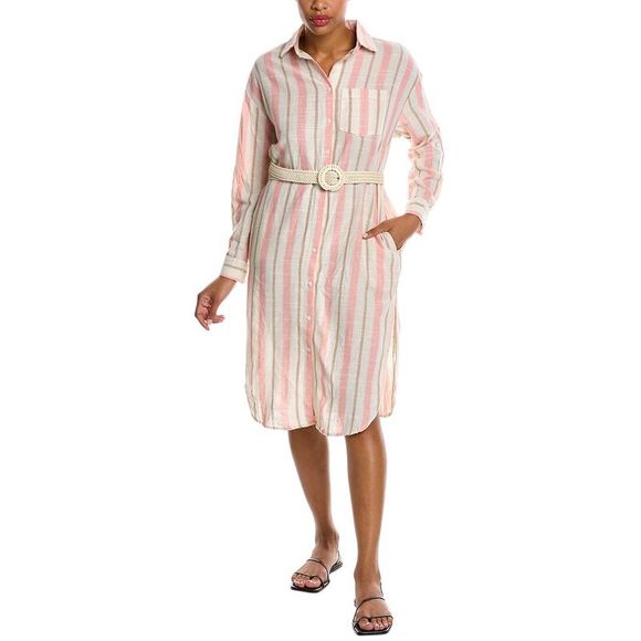 ANNA KAY | Dresses | Anna Kay Striped Shirtdress | Poshmark